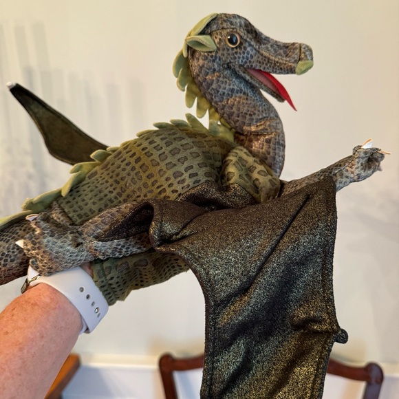 Folkmanis Puppets | Toys | Vintage Folkmanis Puppets Flying Dragon Hand Puppet | Poshmark